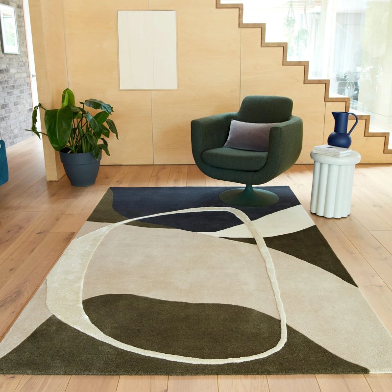 Asiatic Carpets Matrix Rug - 103 Signature Moss - Beechmount Furniture